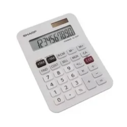 Sharp EL-331FB Twin Power Mini Desk 10 Digit Calculator - Penfile ...