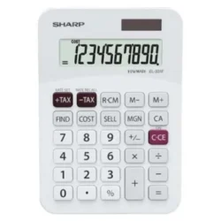 Sharp EL-331FB Twin Power Mini Desk 10 Digit Calculator - Penfile ...