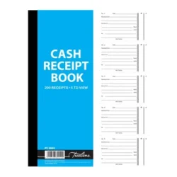 Treeline Duplicate Carbon Book 5 To View Cash Receipt 200s - Penfile ...