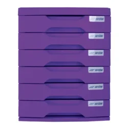 SDS 6 Desk Drawer Filing System Purple - Penfile.co.za