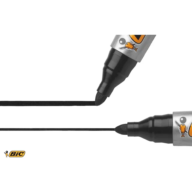 Bic Marking 2000 Permanent Marker Bullet Point Black - Box 12