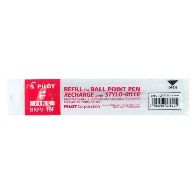 Pilot Acroball Ballpoint Pen Fine 0.7mm Refill - Red