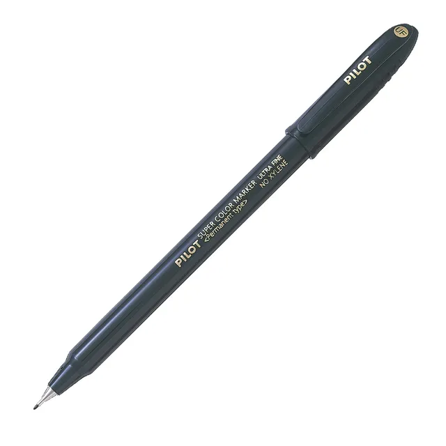 Pilot Super Color Scan Marker Ultra Fine - Black
