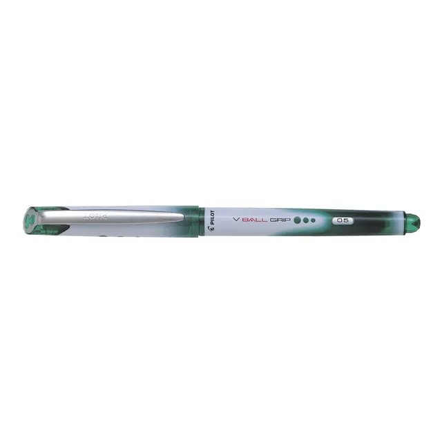 Pilot V Ball Grip Liquid Ink Roller Ball Pen Extra Fine 0.5mm - Green