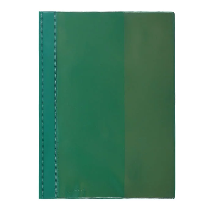Bantex A4 Heavy Duty Quotation Folder - Green - Final Stock