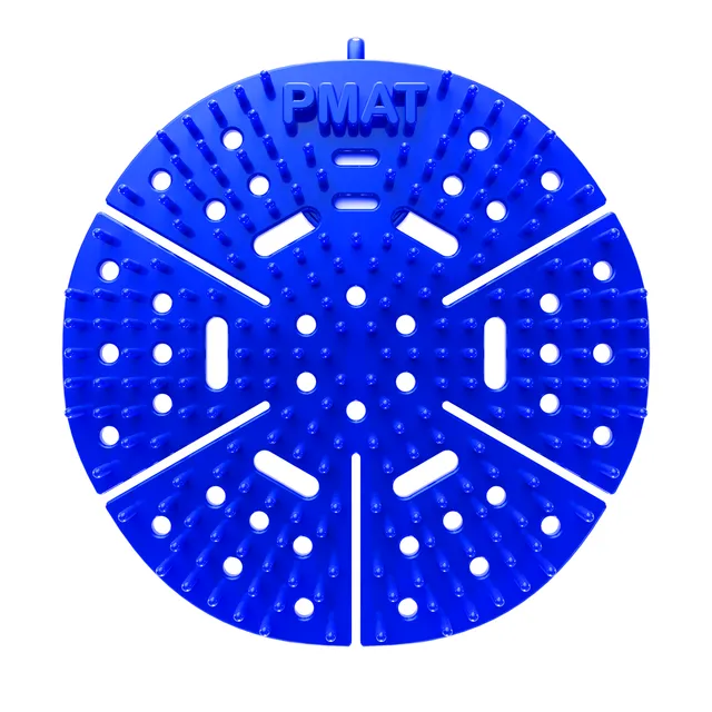 Bio PMAT Urinal Screen Mats Box 200 - Bubblegum Blue