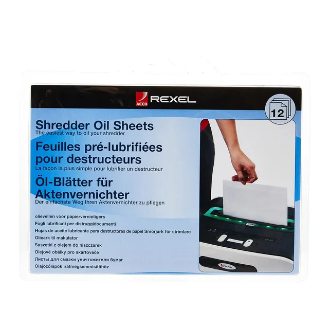 Rexel Oil Sheets - Pack 12