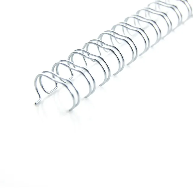 GBC WireBind 34 Loop A4 Wire Binding Elements 11mm Box 100 - Silver