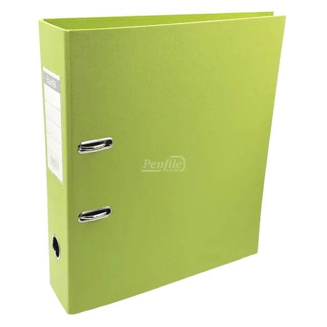 Bantex A4 Lever Arch File Polyprop 70mm - Lime Green