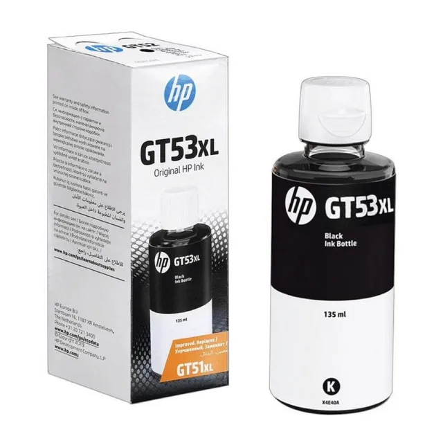 HP GT53 Ink Bottle 135ml - Black