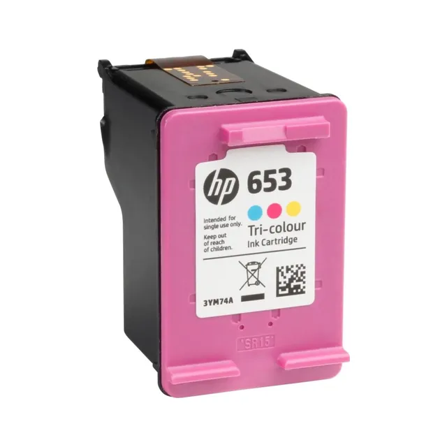 HP 653 Ink Cartridge - Tri-Colour