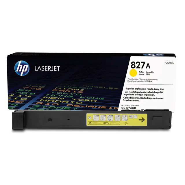 HP 827A Toner Cartridge - Yellow