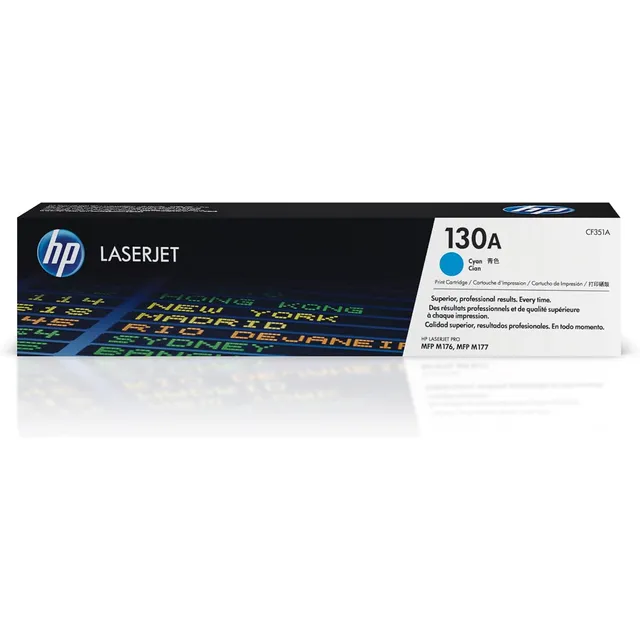 HP 130A Toner Cartridge - Cyan