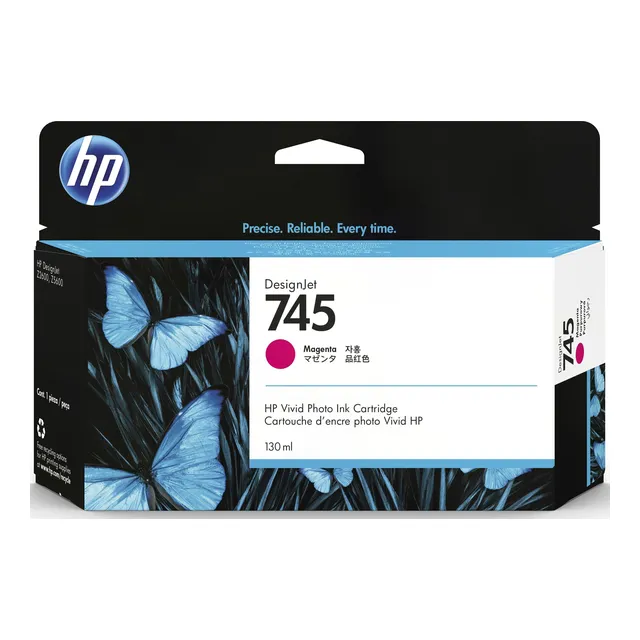 HP 745 Ink Cartridge 130ml - Magenta