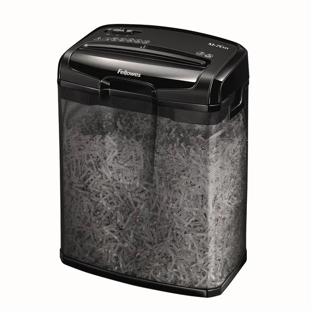 Fellowes Powershred M-7CM Cross Cut P4 Paper Shredder - 7 Sheet
